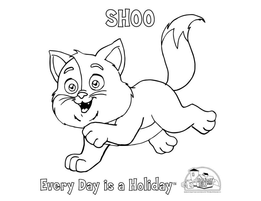 COLORING SHEETS - Spookley the Square Pumpkin